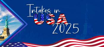 Intakes in USA: Top Universities for Fall, Spring & Sumer Intake 2025-26